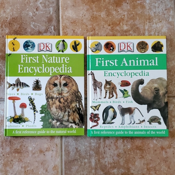 Toys | Set Of 2 Books First Animal Nature Encyclopedia | Poshmark